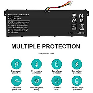 Fancy Buying AP16M5J Laptop Battery for Acer Aspire 1 A114-31 A114-32 Aspire 3 A314-31 A314-32 A314-41 A315-21 A315-21G A315-22 A315-31 A315-32 A315-33 A315-41 A315-51 A315-53 A315-53G 2ICP4/80/104