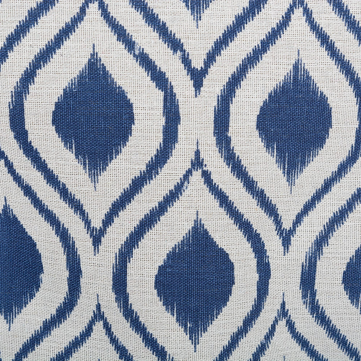 DII Polyester Container with Handles, Ikat Storage Bin, Large Round, Barn Red