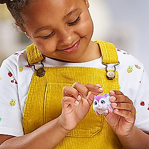 Little Live Pets - Lil' Hamster: Popmello & House Playset | Interactive Toy. Scurries, Sounds, and Moves Like a Real Hamster. Soft Flocked. Batteries Included. for Kids 4+