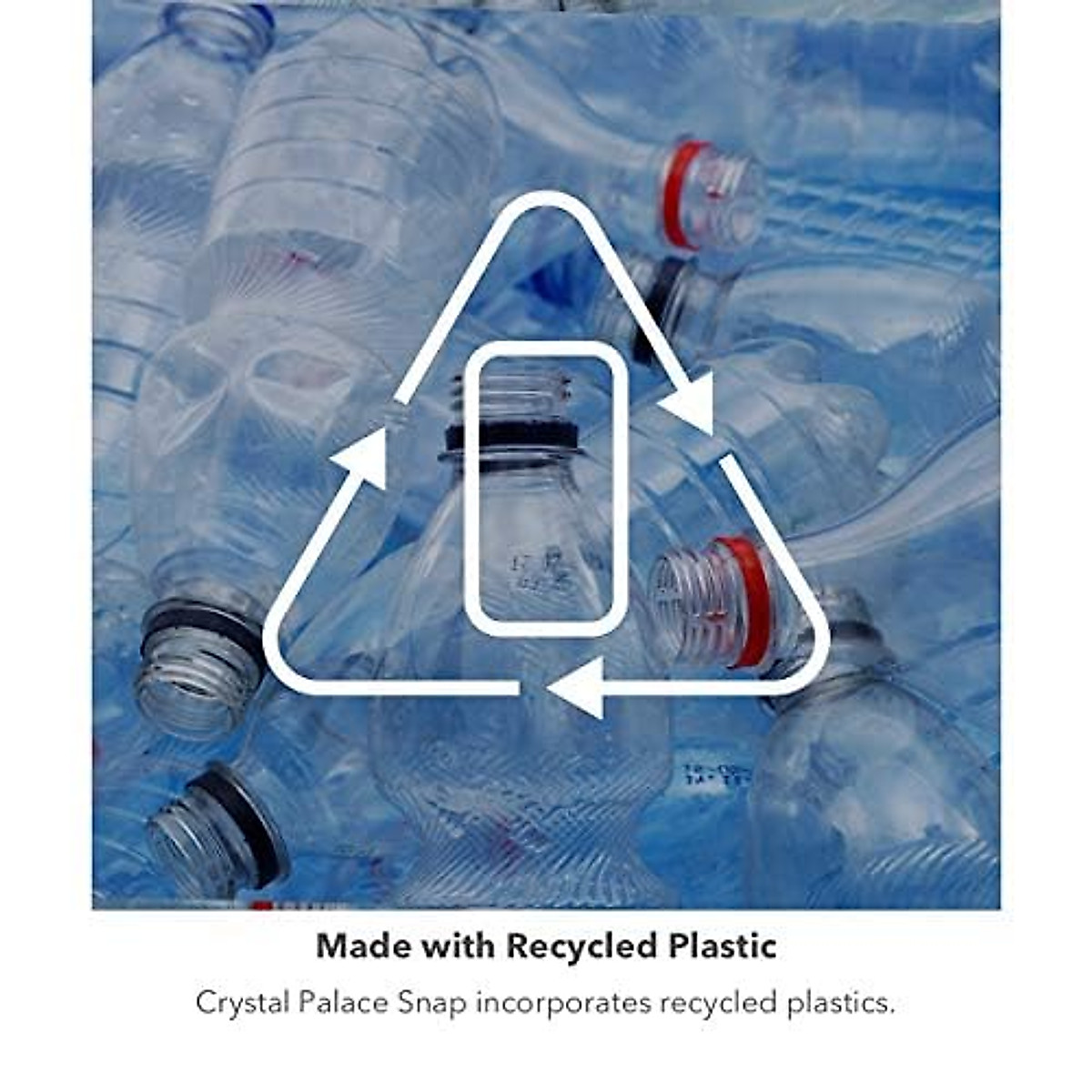 Gear4 ZAGG Crystal Palace Snap Case - Crystal Clear Impact Protection with MagSafe Compatibility for Apple iPhone 13 Pro - Clear,702008200