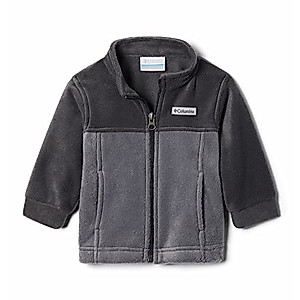 Columbia Kid's Steens Mt II Fleece Jacket, Soft Fleece with Classic Fit Outerwear, City Grey/Shark, 18/24