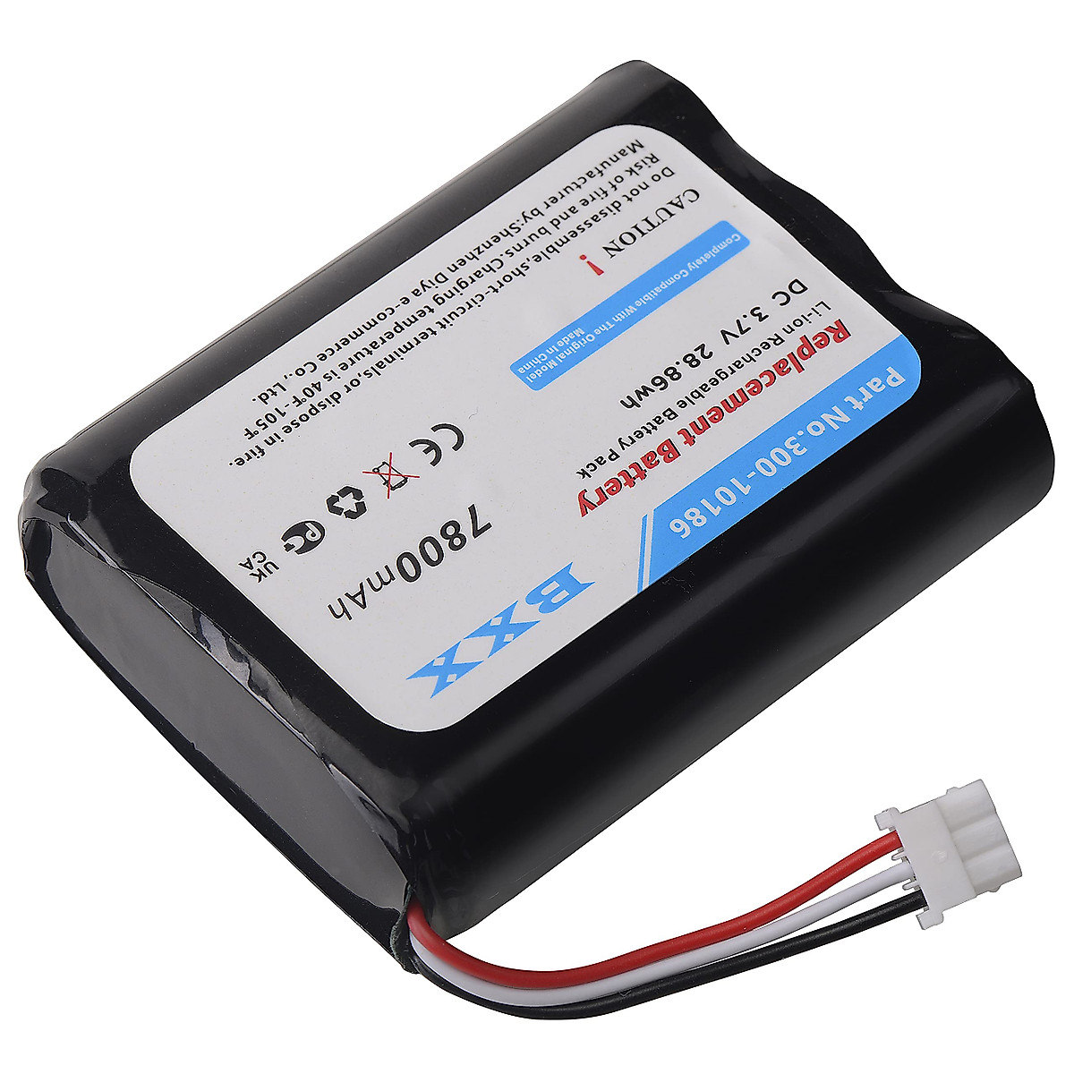 BXX Replacement Battery for ADT Command Smart Security Panel 300-10186