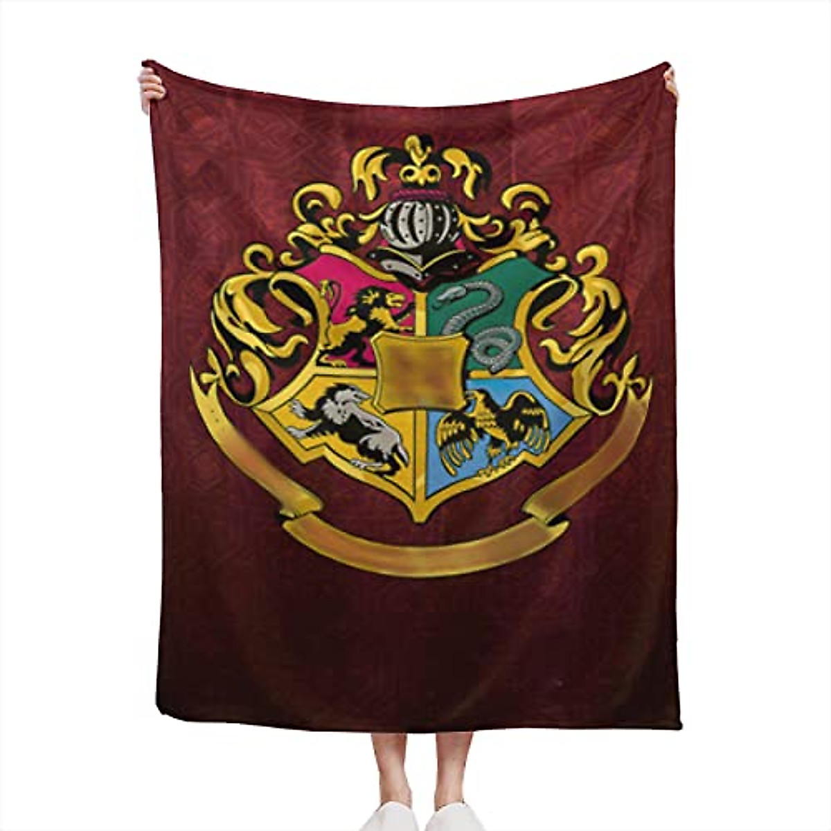 Throw Blanket Chrismas Birthday Gift to Family Friend Super Soft Lightweight Flannel Fleece Blankets for for Bed Couch Sofa 40"x30"