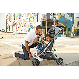 Century Stroll On 3-Wheel 2-in-1 Lightweight Travel System – Infant Car Seat and Stroller Combo