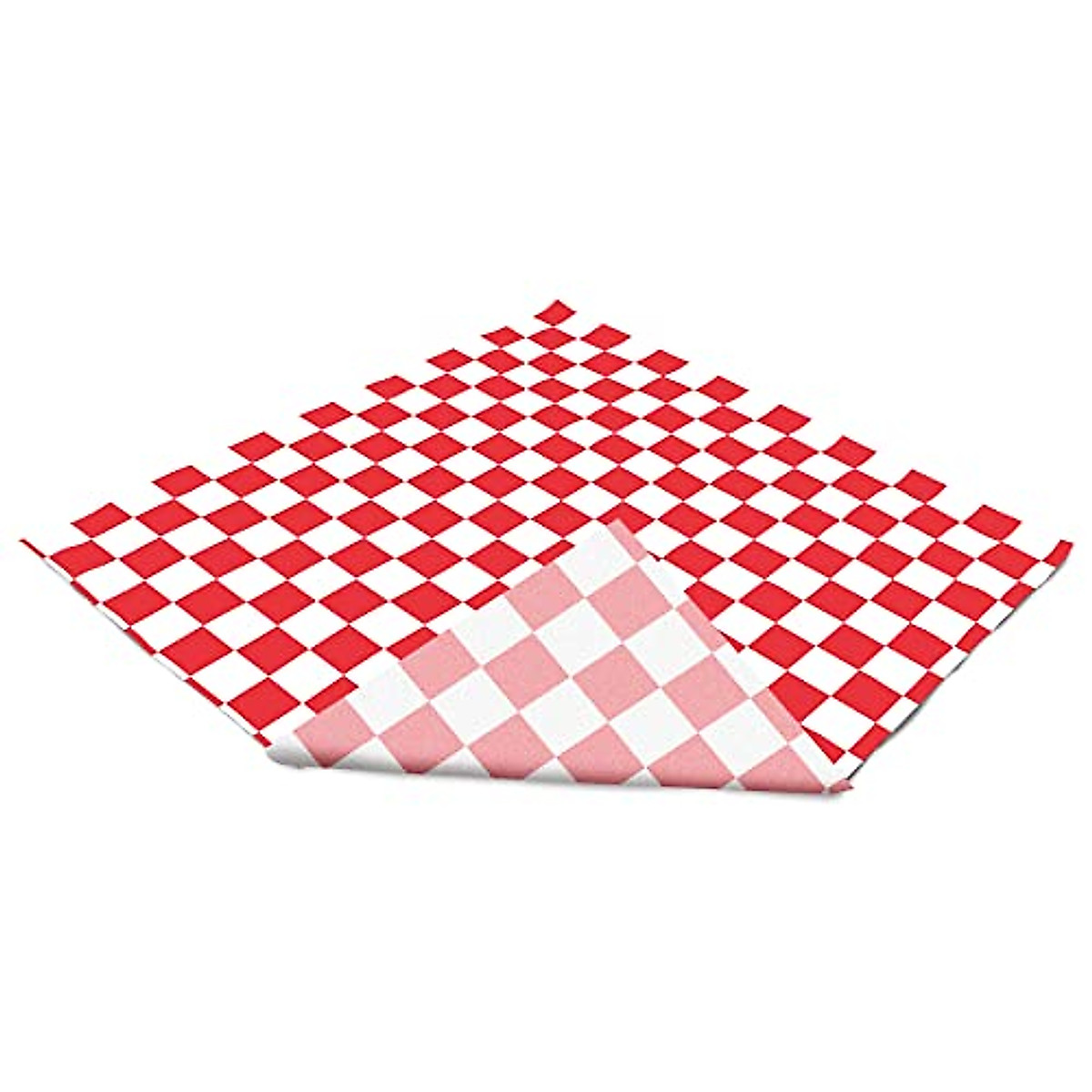 Deli Paper Sheets Sandwich Wrap Paper - 12x12" Food Wrapping Grease Resistant Checkered Liner Papers, Perfect for Restaurants, Barbecues, Picnics, Parties, Kids Meals, Outdoors - 250 Sheets