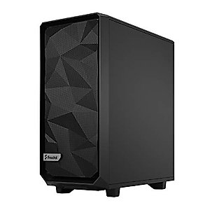 Fractal Design FD-C-MES2C-01 Meshify 2 Compact Black Solid ATX Mid Tower Computer Case (Black)