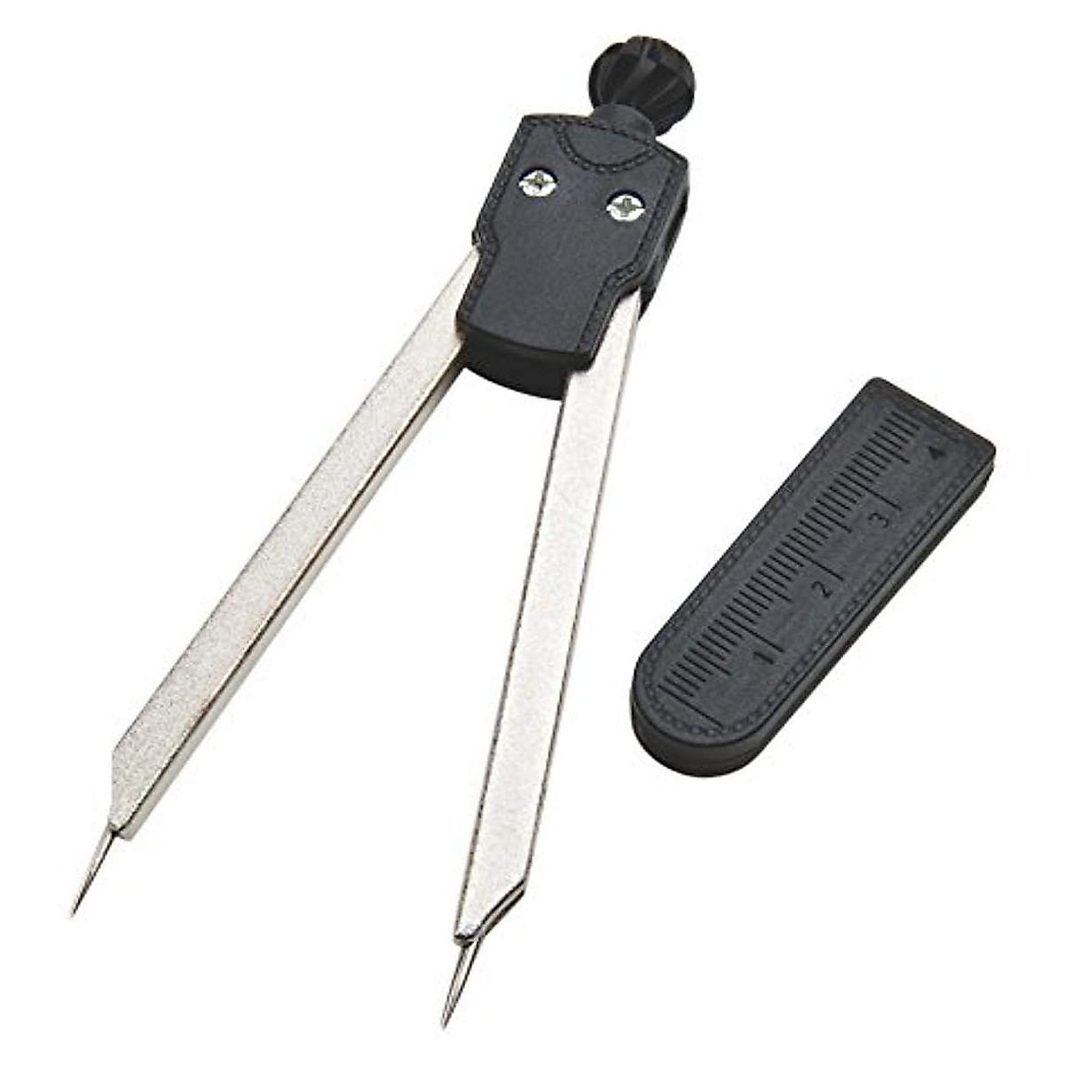 American Diagnostic 395Q ADC 395 EKG Hardened Steel Measuring Caliper, Measures up to 4.75", Silver/Black, One Size