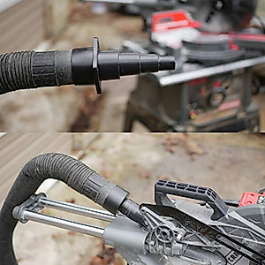 Universal Shop Vac Attachment and Vacuum Hose Adapter With Universal Vac Attachment/Wet Dry Vac Attachments For Your Work Shop. Use Your Wet Dry Shop Vac Accessories With More Attachments