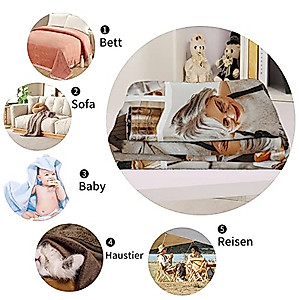 FUONLY Personalized Mothers Day Birthday Gifts for Mom from Daughter Son - Custom Blanket with Pictures Text - Customized Mother's Day Birthday Gifts for Mom - Personalized Blanket