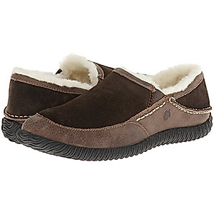Acorn Men's Rambler Moc Slipper, Chocolate, 11 Standard US Width US
