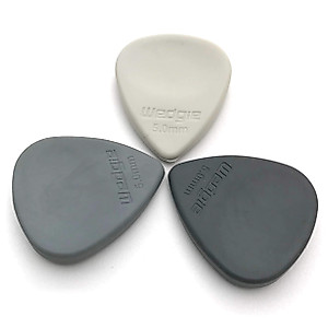 Wedgie WRMS50 Rubber Mini Sampler 5.0mm: Soft, Medium, and Hard, 3 Pack