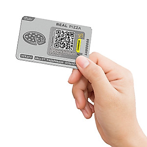 Ballet 2-Pack REAL Pizza - The Easiest Crypto Cold Storage - Nondescript Cryptocurrency Hardware Wallet for Bitcoin, Ethereum, XRP, Litecoin, and 200+ Other Cryptocurrencies