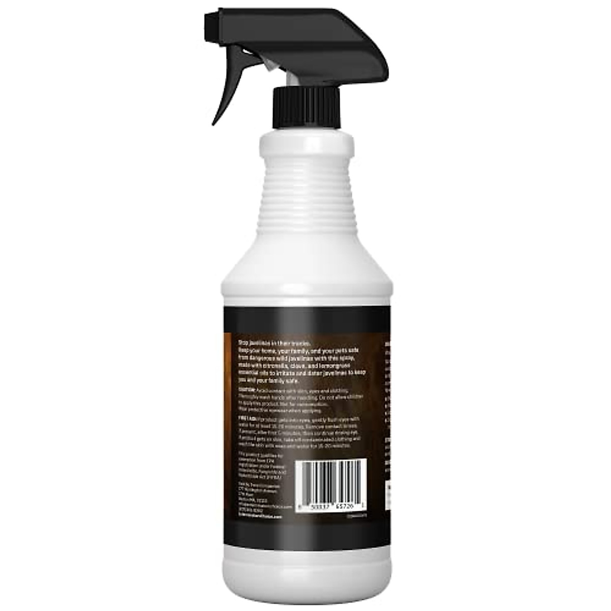 Exterminator’s Choice - Javelina Defense - 32 OZ - Natural, Non-Toxic Javelina Repellent - Quick and Easy Pest Control - Safe Around Kids and Pets