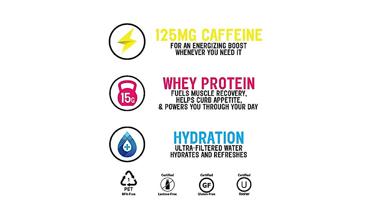 Protein2o 15g Whey Protein Water with Energy Boost | Refreshing & Sugar ...
