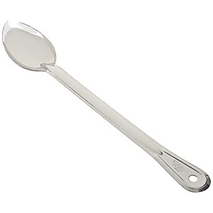 Winco BSOT-15 Solid Stainless Steel Basting Spoon, 15-Inch