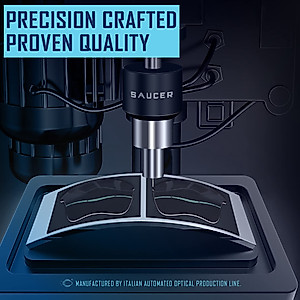 SAUCER Premium Replacement Lenses for Oakley Scalpel OO9095 | Scalpel Low Bridge Fit OO9134 Sunglasses High Definition - 24K Gold Polarized