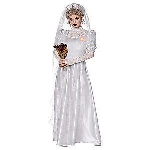 Spirit Halloween Disney's The Haunted Mansion Adult Constance Hatchaway Costume - XL | Officially licensed | Bride Costume