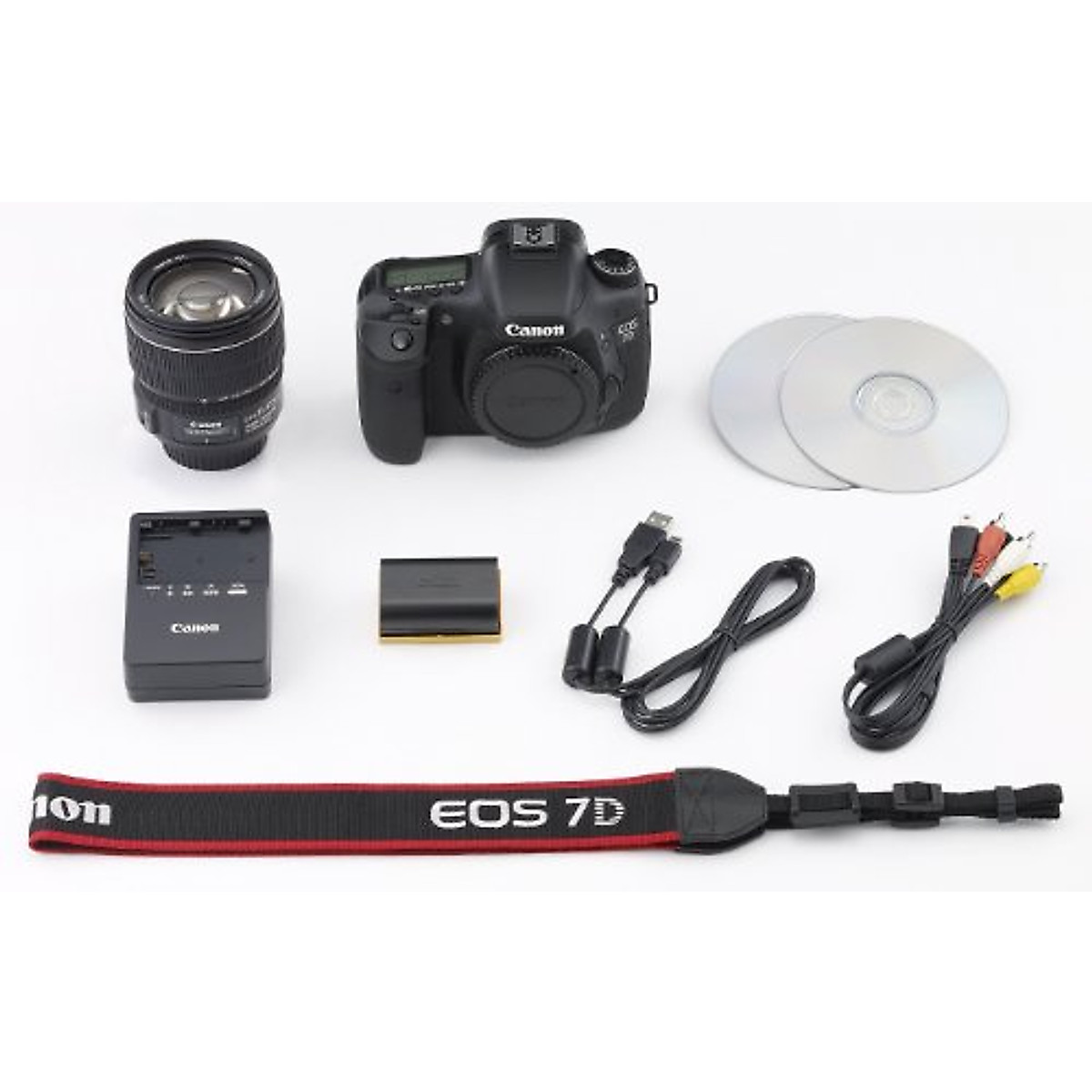 Canon EOS 7D 18 MP CMOS Digital SLR Camera with EF-S 18-135mm f/3.5-5.6 IS USM Lens - International Version