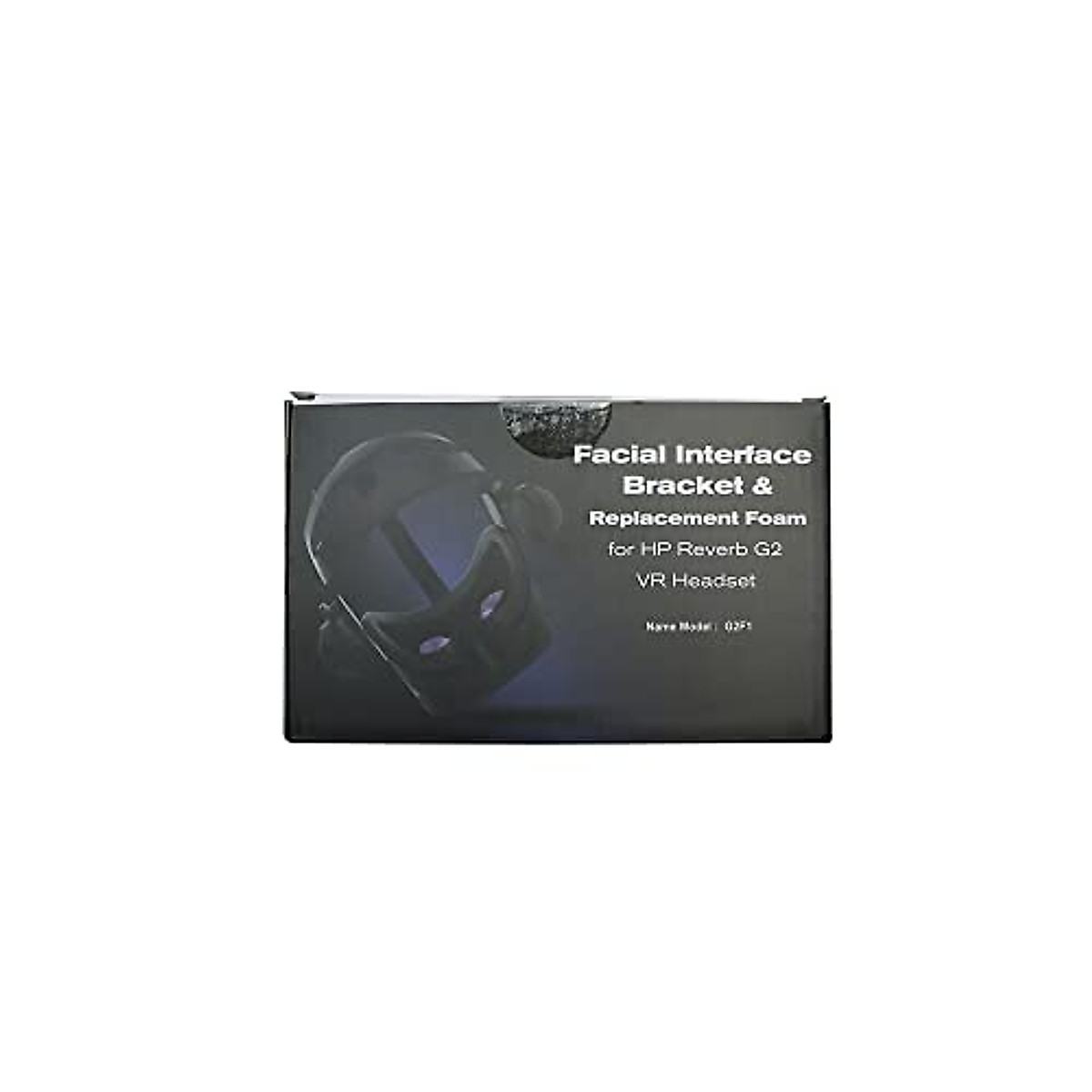 AMVR Magnetic Buckle Facial Interface Bracket & PU Leather Foam Face Cover Replacement for HP Reverb G2, with Anti-Leakage Nose Pad Accessories