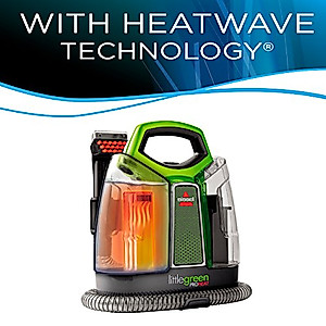 Bissell Little Green ProHeat Machine - Portable Carpet & Upholstery Steam Cleaner