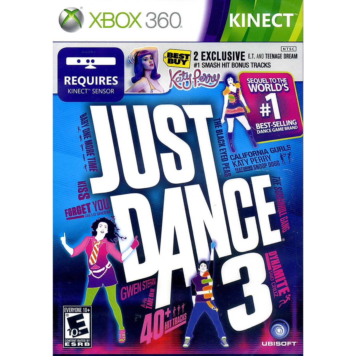 Just Dance 3 with Katy Perry Bonus Tracks - Xbox 360