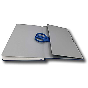 YRL Best Writing Journal Notebook, College Ruled/Lined, A5, 5.8x8.3”, Premium Faux Leather Soft Cover, Fine Thick Paper, Sewn Bound, Inner Pocket, Elastic Closure Wrap, Pen Loop, Lays Flat, Green