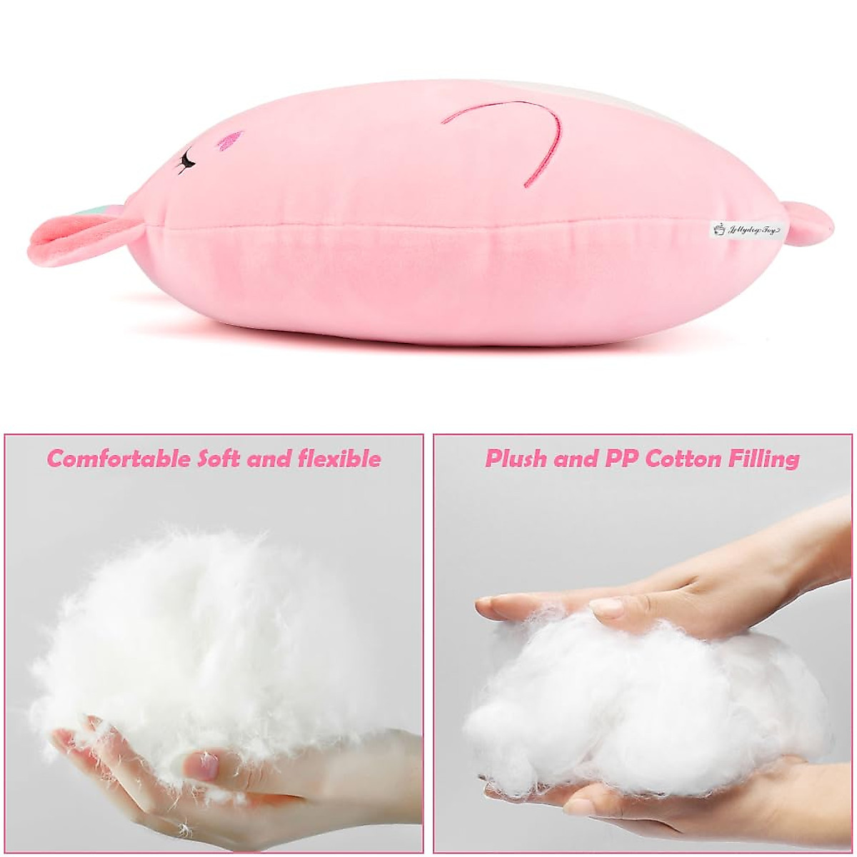 16’’ Unicorn Plush Pillow, Unicorn Pillows for Girls, Cute Unicorn Plush Stuffed Animal Pillow, Soft Plush Toy, Cartoon Hugging Pillow,Sleeping Pillow,Plush Gifts for Girls…