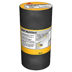 Sika Multiseal, Tear-resistant self-adhesive sealing strip, 300mm x 10m, Grey