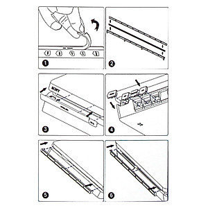 OSTENT Dust-Proof Cover Filter Mesh Jack Stopper Kits for Sony PS4 Slim Console