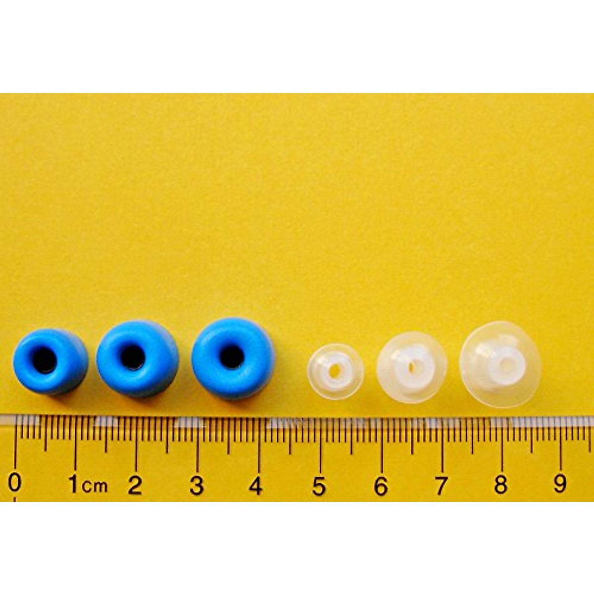 12pcs (BLMF-CLODMH-Sa)- S/M/L Premium Memory Foam and Noise Isolation Replacement Earbuds Eartips Compatible with Shure E Series - E3c, E4c, E4G, E5c in-Ear Earphones