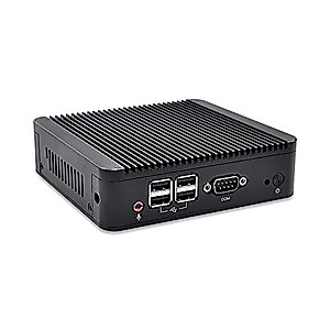 Kettop Barebones Firewall Appliance Mi3317 Intel Core I5 Processor Up to 2.6 Ghz (Barebone WiFi) Dual LAN Firewall Micro Appliance VPN Router Network Security Industrial Mini Pc