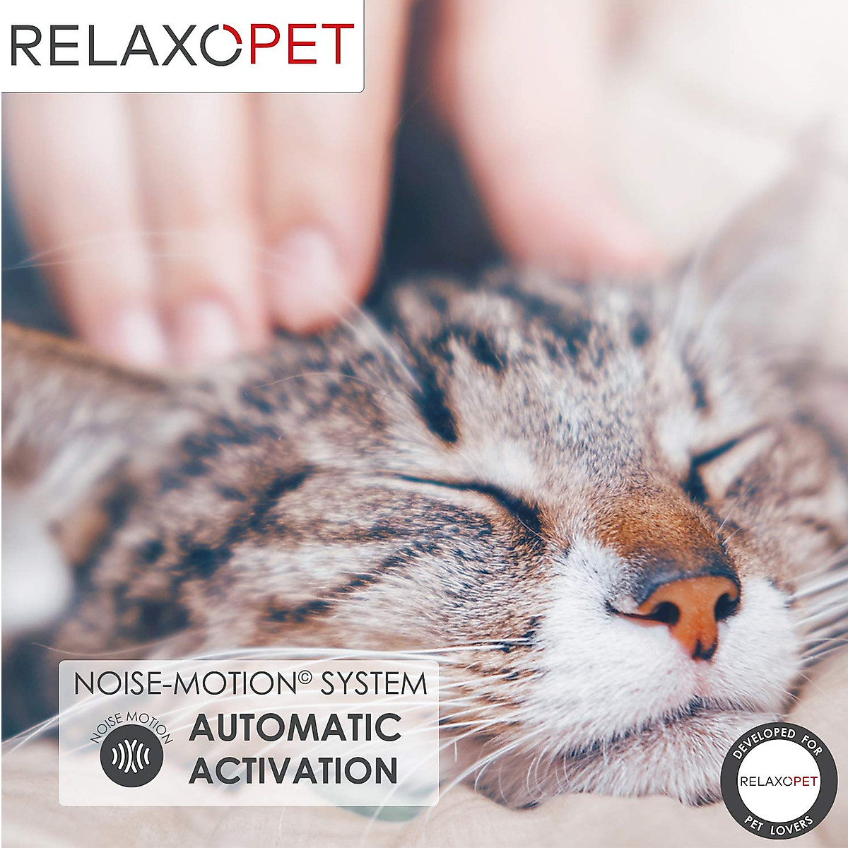 RelaxoPet PRO, Relaxation Trainer for Cats, Stress Relief and Calming Device for Cats Helps with Cat Anxiety, Reduces Destructive Behavior, Spraying, Scratching. Subliminal Sound Calming Aid