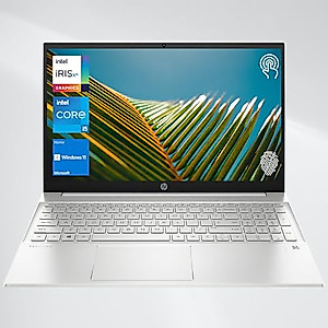 HP Pavilion Laptop, 15.6" FHD Touchscreen, 13th Gen Intel Core i5-1335U, 16GB RAM, 1TB PCIe SSD, Webcam, Fingerprint Reader, Backlit Keyboard, Wi-Fi 6, Windows 11 Home, Silver