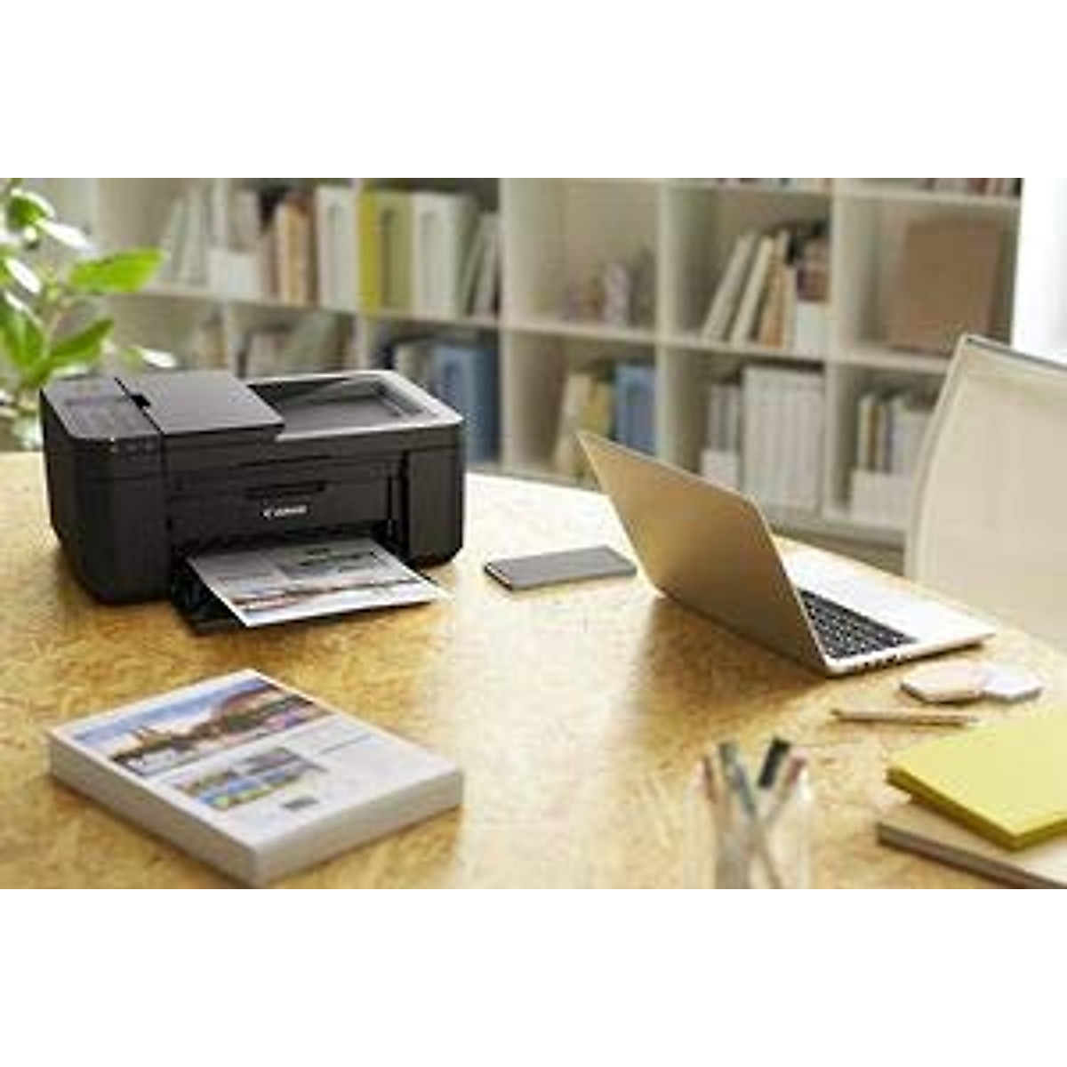 Canon PIXMA TR4520 Wireless All in One Photo Printer with Mobile Printing, Black, Works with Alexa