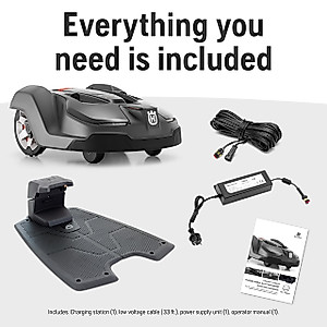 Husqvarna 967853101 Automower 450XH 1.25 Acre Robotic Lawn Mower for Medium to Large Yards