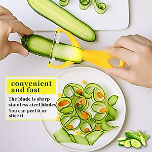 Potato Peeler Kitchen, Vegetable Peeler, for kitchenaid Restaurant Fruit and Vegetable Peeling, I and Y Type Peeler Stainless Steel Blades, Peel Vegetables, Apple, veggie, carrot, potatoes, Set of 3.