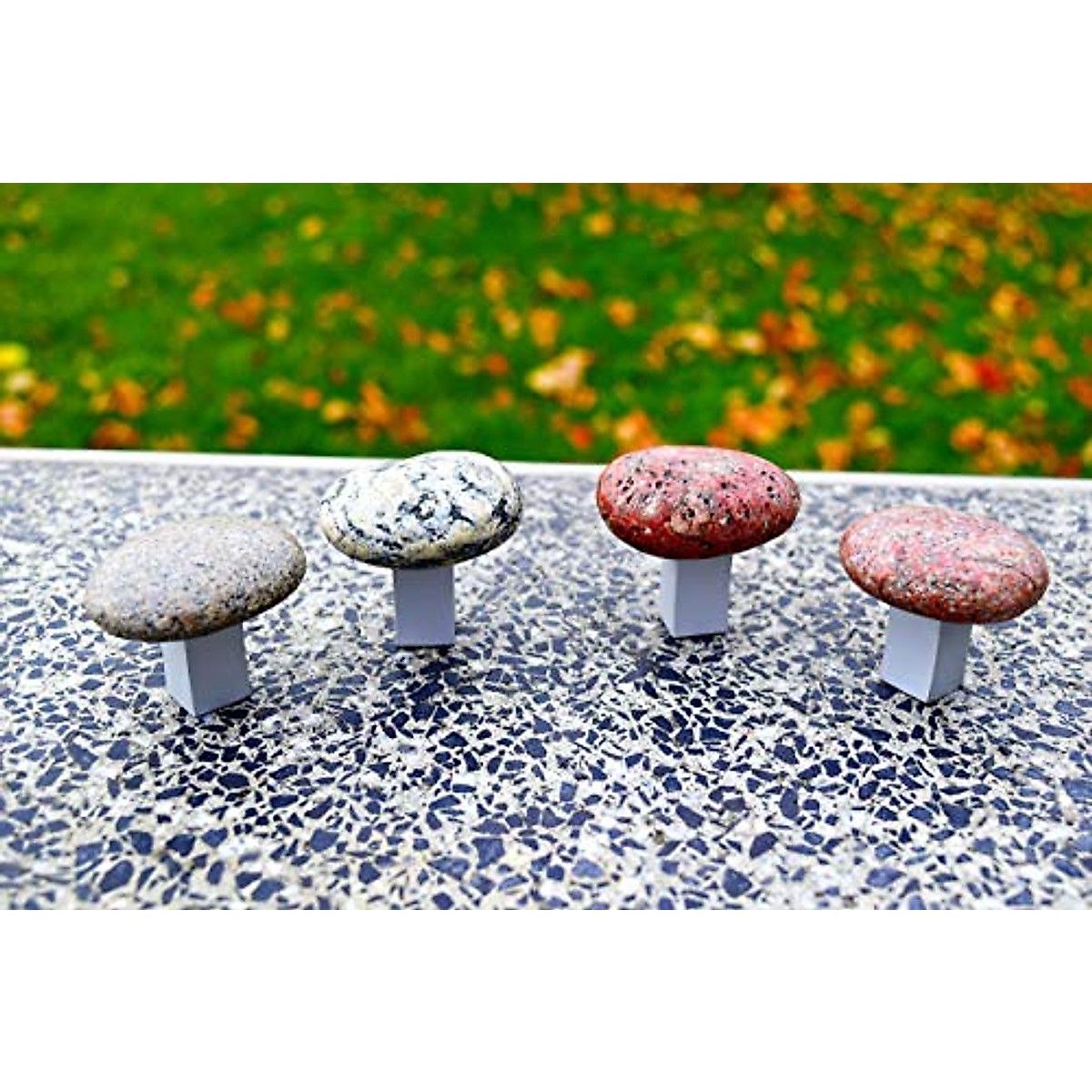Stone knobs and pulls. Beach Stone Kitchen Cabinet pull knob. Door handle. Stone Cabinet Knobs. Furniture knobs. Drawer Pull. 1 PCS
