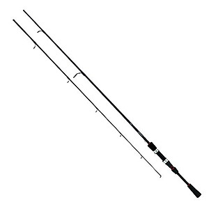 Daiwa LAG661MLXS Laguna Spinning Rod, 6'6", 1 Pc, X-Fast, Med LT 1/8-1/2 oz Lures, 4 Lb - 12 Lb Line, 7 Guides, Black