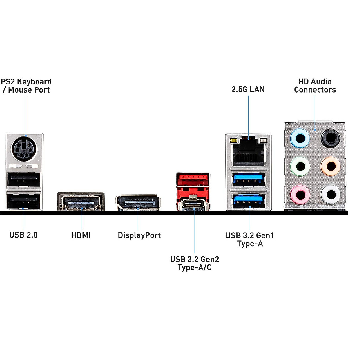 MSI Z490-A PRO ProSeries ATX Motherboard (10th Gen Intel Core, LGA 1200 Socket, DDR4, Dual M.2 Slots, USB 3.2 Gen 2, 2.5G LAN, DP/HDMI)