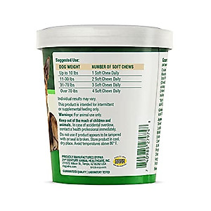 PetNC Natural Care Liver Flavor,Cheese Pre & Probiotic Soft Chews for Dog 120 ct (Pack of 1)