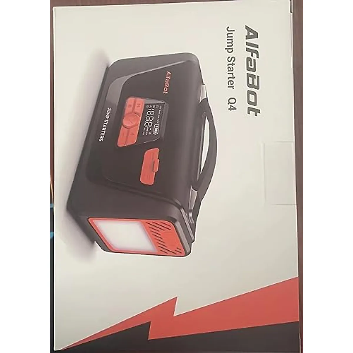 Car Jump Starter with Air Compressor, 4000A Peak 150PSI Portable Battery Starter 12V 26800mAh Car Battery Booster Pack (8.0L Diesel/All Gas), 4 in 1 Jump Starter/Air Compressor/Power Bank/LED Light