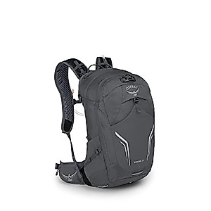 Osprey Syncro 20L Men's Hiking Backpack with Hydraulics Reservoir, Coal Grey