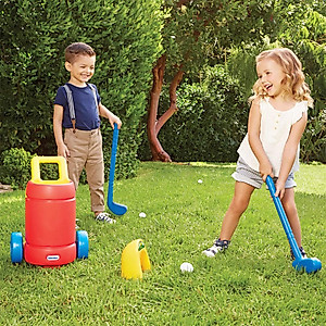 Little Tikes TotSports Easy Hit Golf Set + 3 balls + 2 clubs