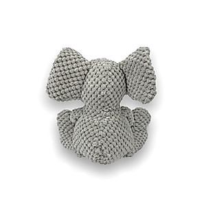 Pet PURRfect Squeaky Dog Toys: Durable Plush Dog Toys with Soft, Durable Fabric for Small and Medium Pets - Elephant Stuffed Dog Toy for Indoor Play!