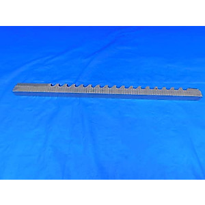 Dumont 3/8-D HSS Keyway Broach 3/8" Wide D 13 7/8 OAL .375 USA - TH0598CT2