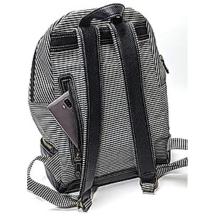 Chala Handbags Paw Print Characters Style Purse Collection - Dog Mom Dog Lover (Teal Paw_ Backpack)