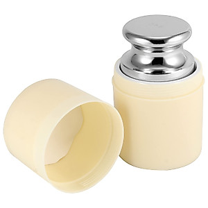 5kg Calibration Weight, Class M1 High Precision Grade 5000g Weigh Scales Calibration Weight, Precision Steel, Chrome Finish