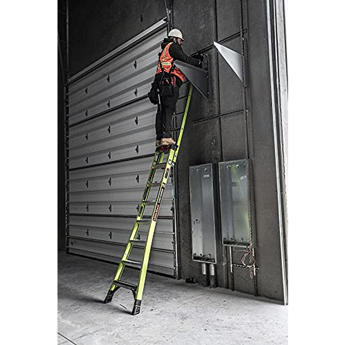 Little Giant Ladder Systems 13908-071 King Kombo 3-in-1 Ladder, 8 Ft, Green