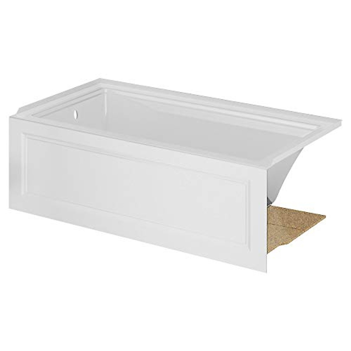 American Standard 2545202.020 Town Square S 60"x30" Bathtub-Left Drain in White