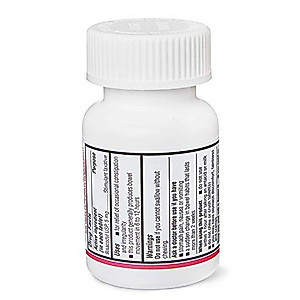 Women's Laxative Tablets, Bisacodyl 5mg 200ct (Two 100ct Bottles) by Equate Compare to Dulcolax Pink